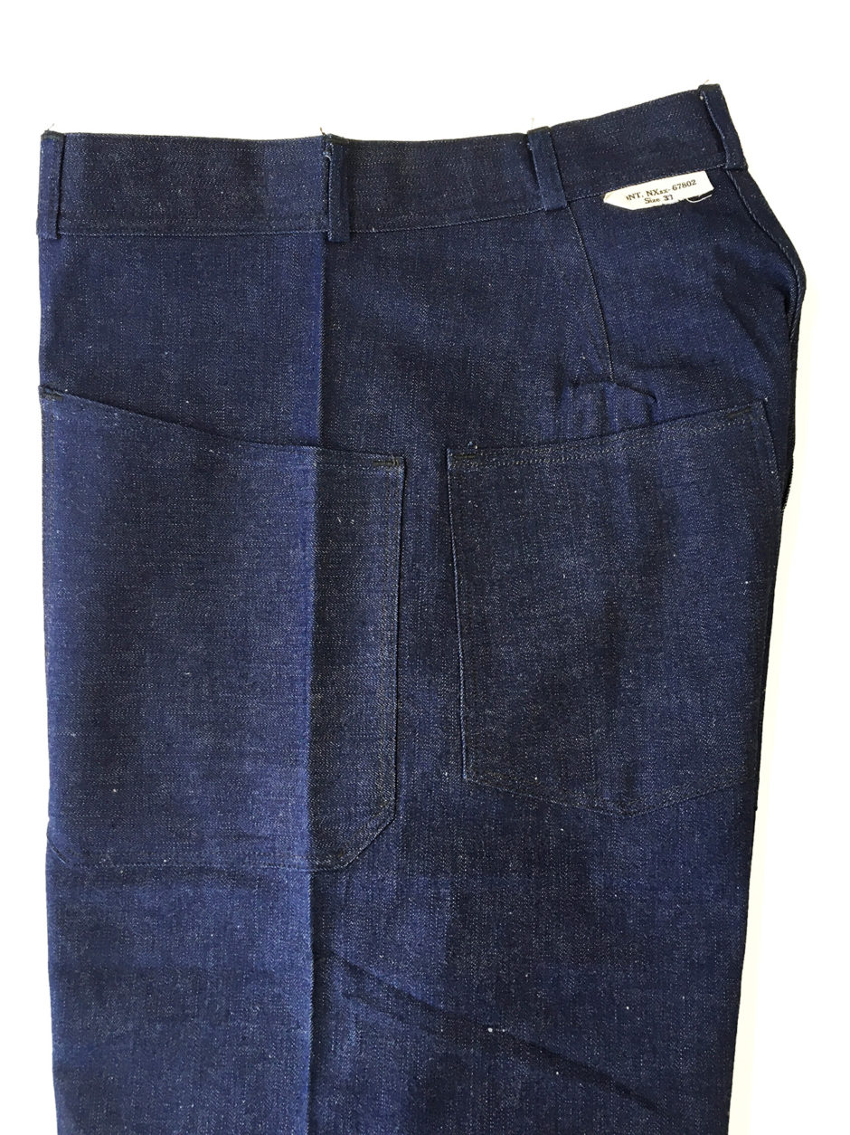 NAVY DENIM TROUSERS for UTILITY NAVY SLACKS | SPECIAL